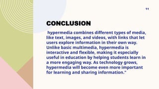 Hypermedia.pptx library scienceok library science hypermedia | PPTX