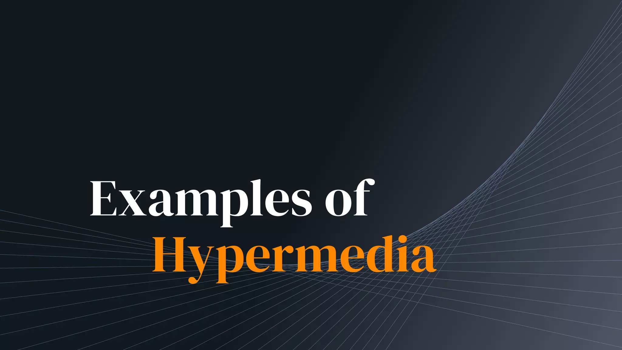 Hypermedia database on the Web | PPTX