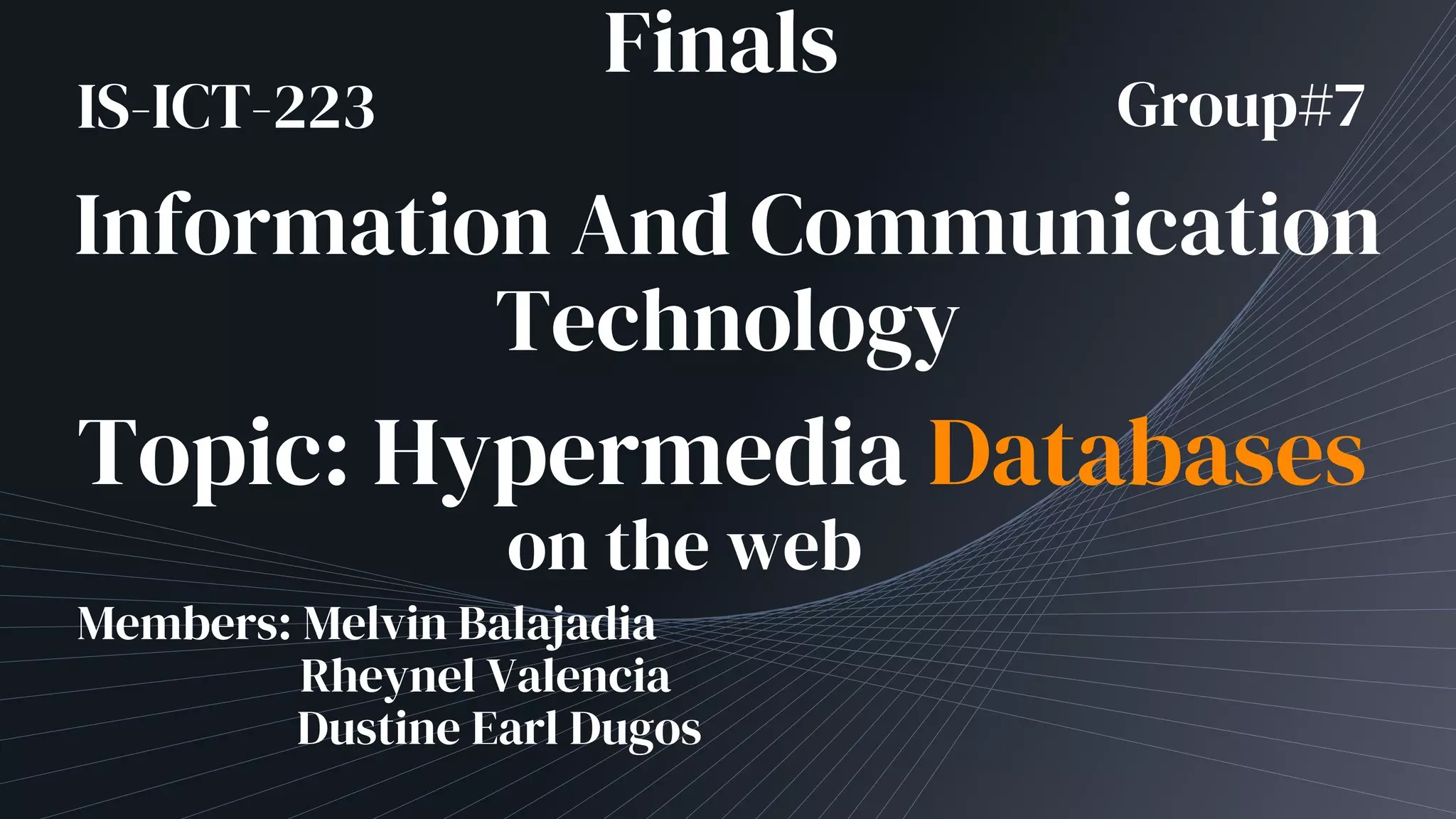 Hypermedia database | PPT