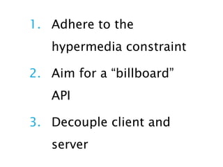 Benefits of Hypermedia API | PPT