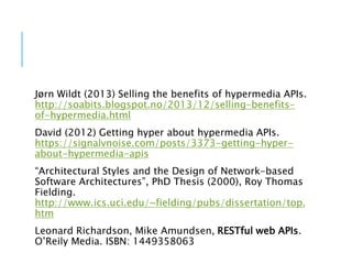 Benefits of Hypermedia API | PPT