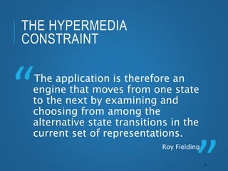 Benefits of Hypermedia API | PPT