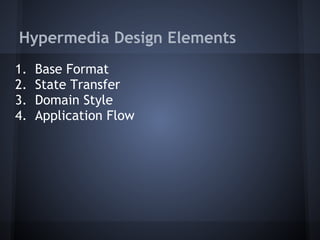 Hypermedia api (HATEOAS) | PPT