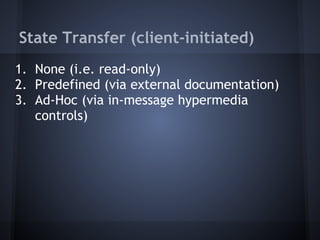 Hypermedia api (HATEOAS) | PPT