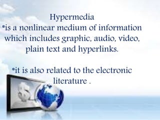 Hypermedia final pp | PPTX