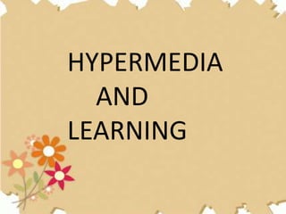 Hypermedia final pp | PPTX