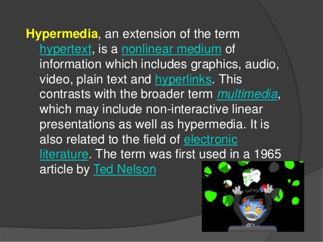 Hypermedia