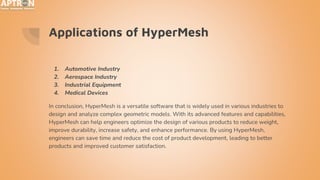 Hypermesh Training in Delhi | PPT