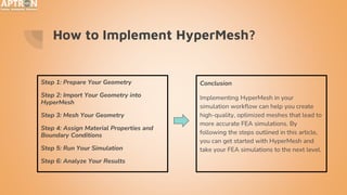Hypermesh Training in Delhi | PPT