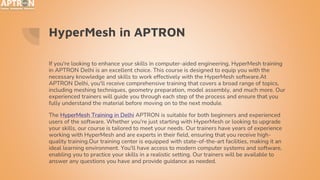 Hypermesh Training in Delhi | PPT