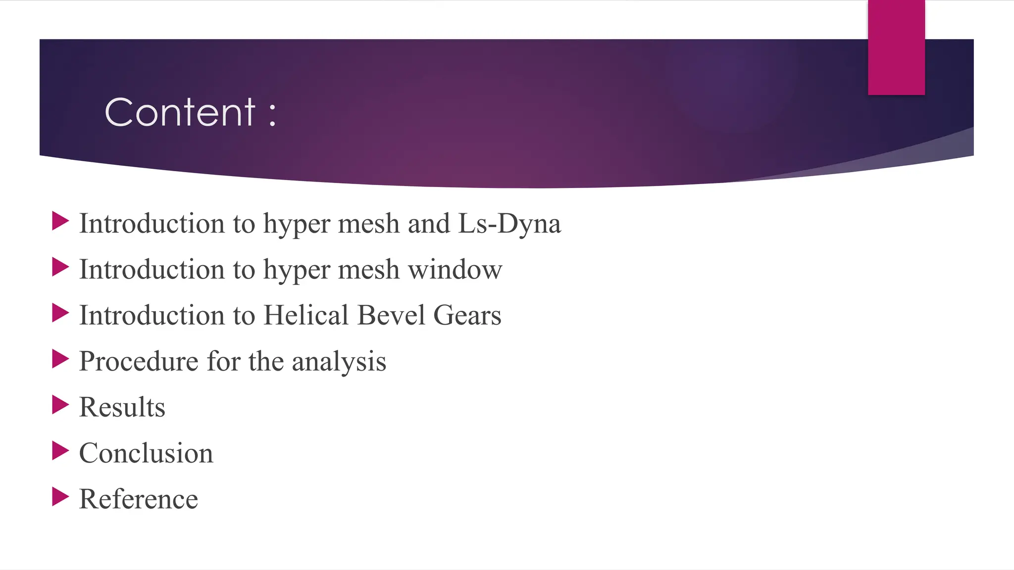 HYPERMESH Power point presentation . Com | PPTX