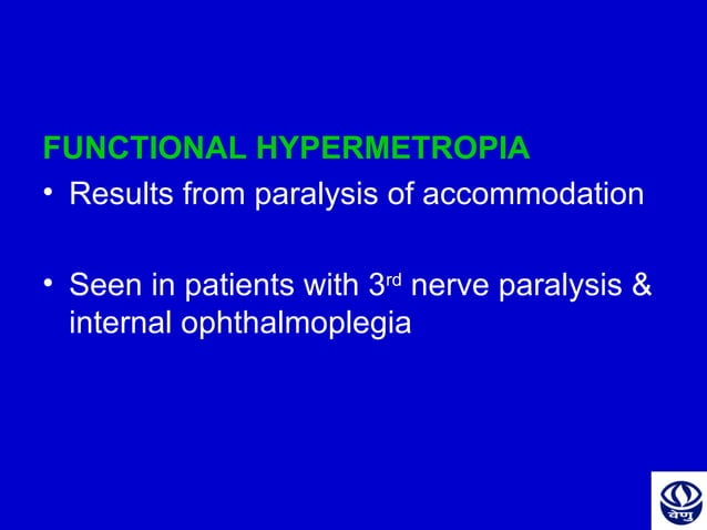 Hypermetropia | PPT | Eye and Vision Conditions | Diseases and Conditions