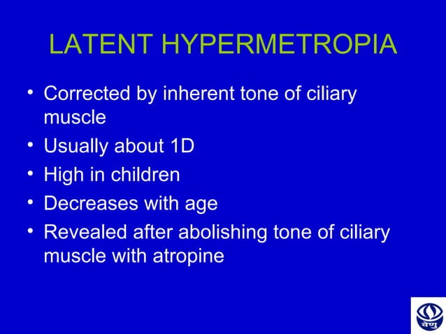Hypermetropia | PPT | Eye and Vision Conditions | Diseases and Conditions
