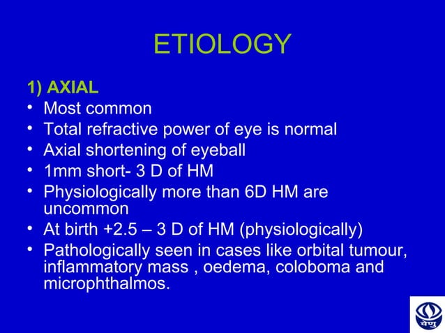 Hypermetropia | PPT | Eye and Vision Conditions | Diseases and Conditions