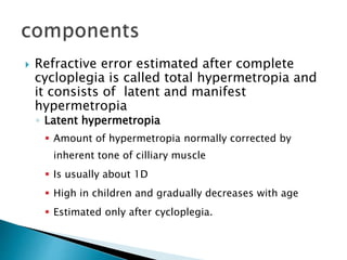 Hypermetropia | PPTX