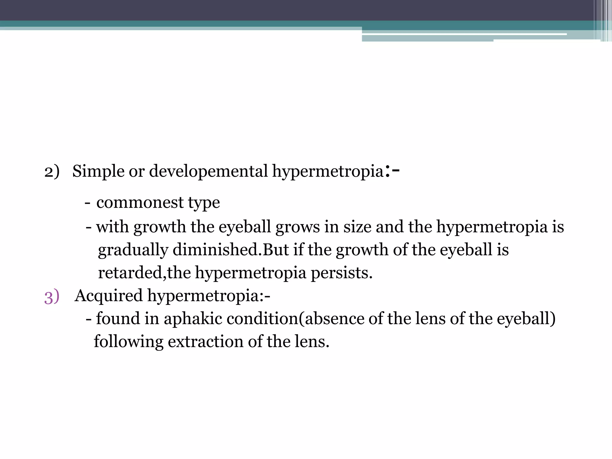 Hypermetropia | PPTX