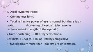 hypermetropia: a refractive error | PPTX | Eye and Vision Conditions ...