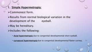 hypermetropia: a refractive error | PPTX | Eye and Vision Conditions ...