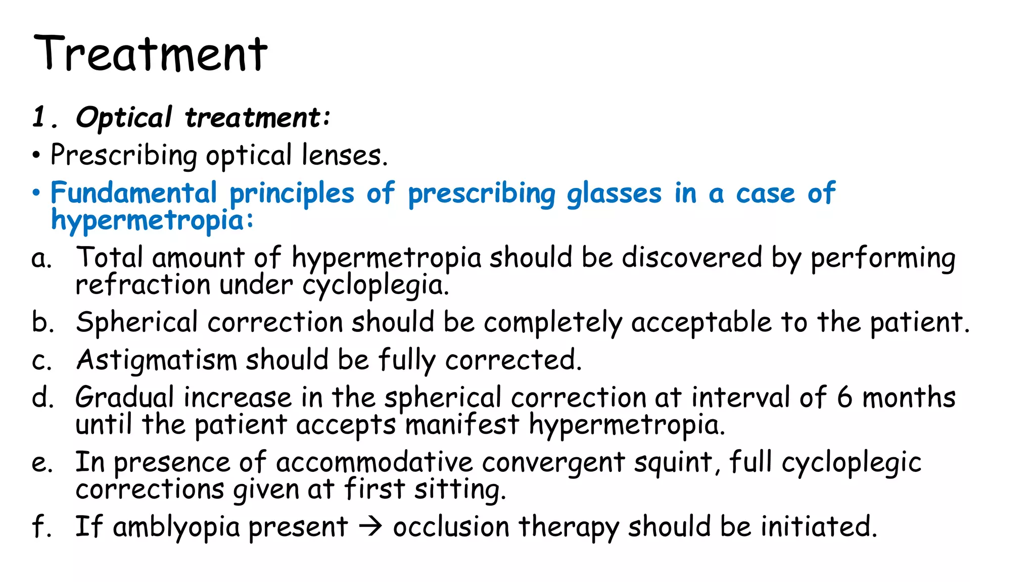 Hypermetropia | PPTX