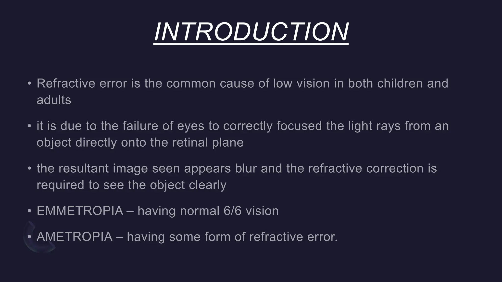HYPERMETROPIA , basics of hypermetropia. | PPT | Free Download