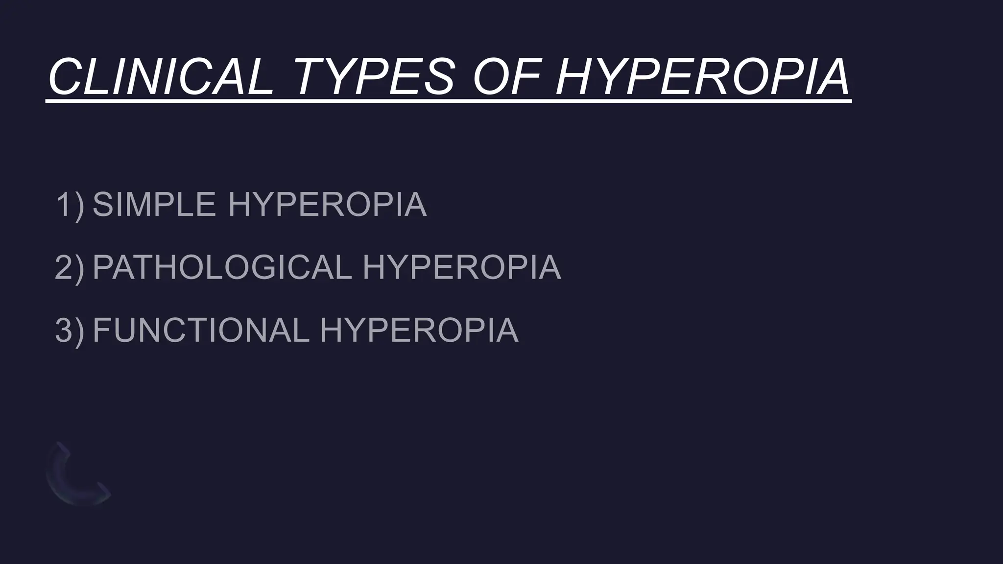 HYPERMETROPIA , basics of hypermetropia. | PPT | Free Download