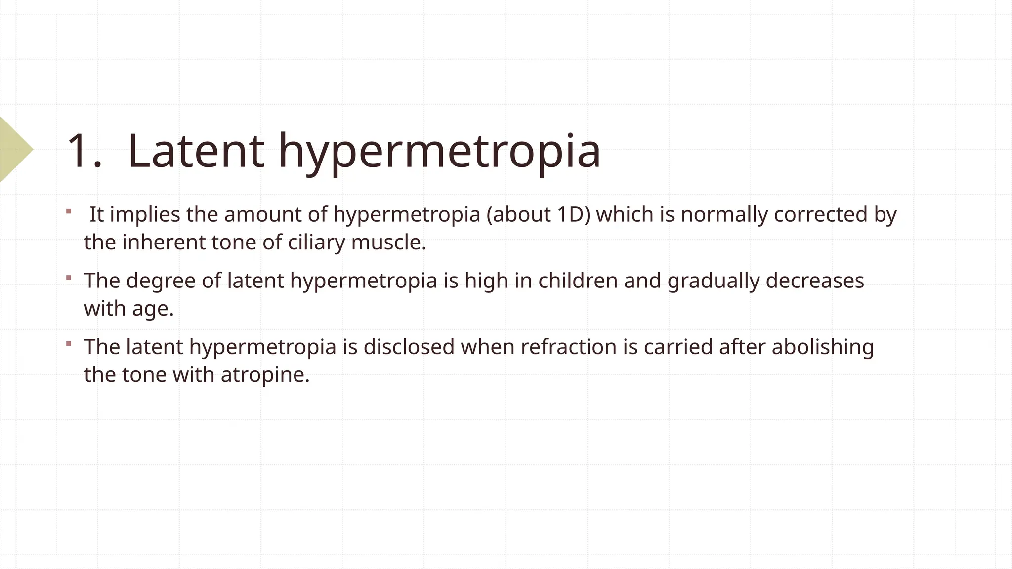 Hypermetropia - Intro, Causes, Types , Symptoms and Management | PPTX