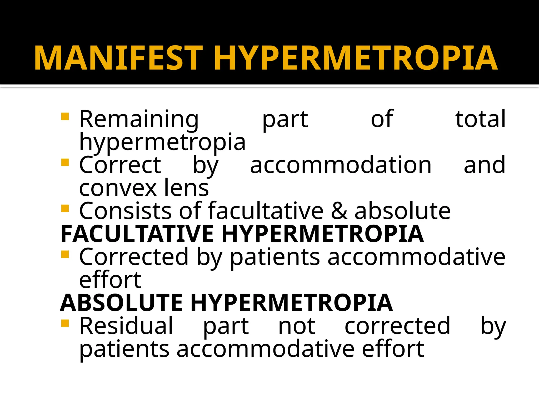 Hypermetropia, Myopia refractive errors.pptx