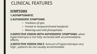 HYPERMETROPIA ophthalmology risk factors.pptx