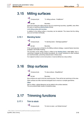 hyperMILL_basic_training for CAM and CNC | PDF