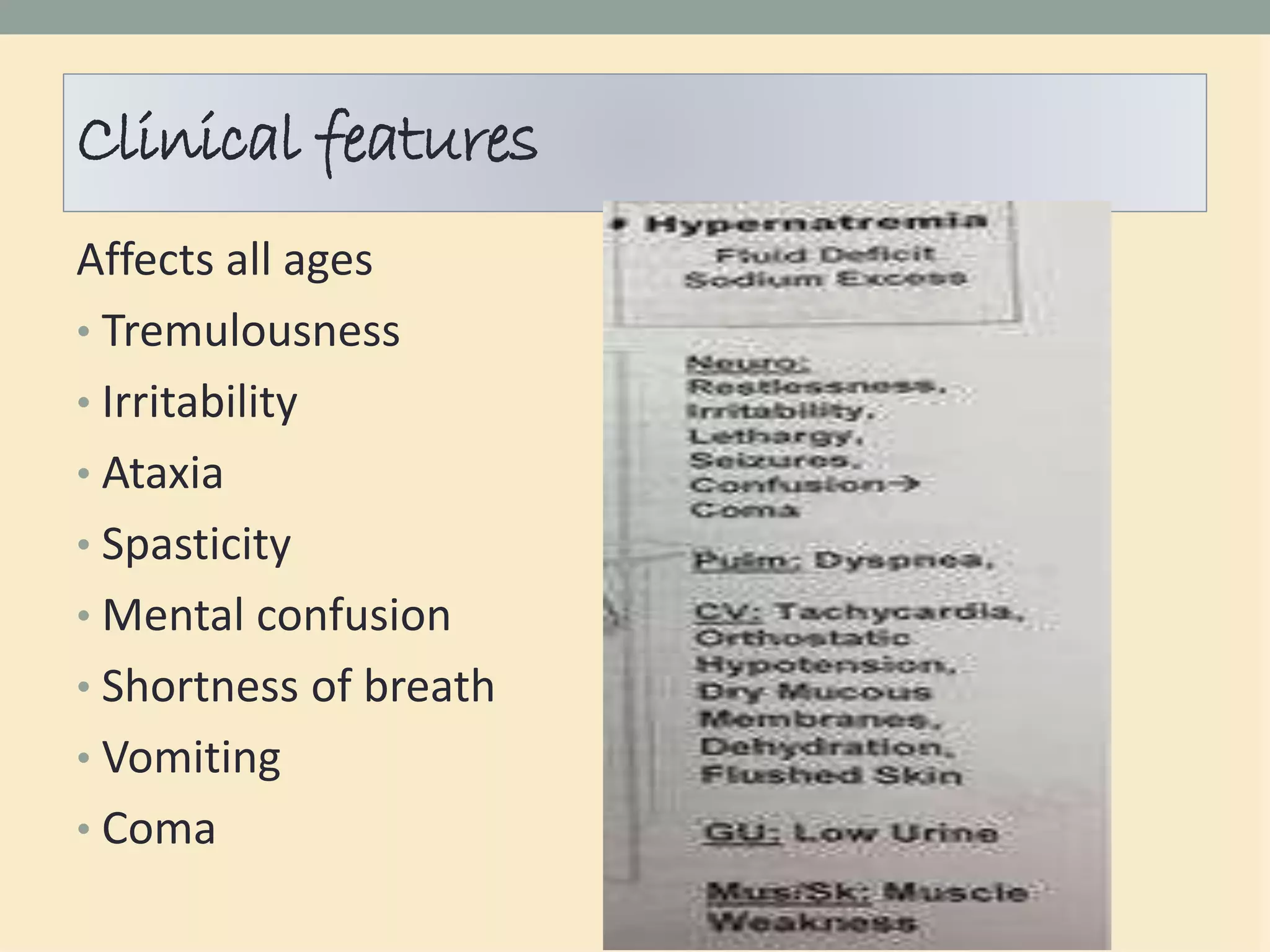 Hypernatraemia | PPTX