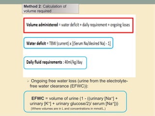 Hypernatraemia | PPTX