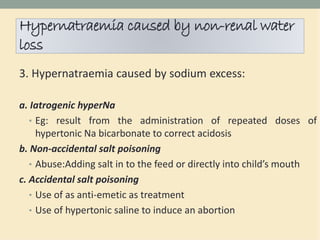 Hypernatraemia | PPT