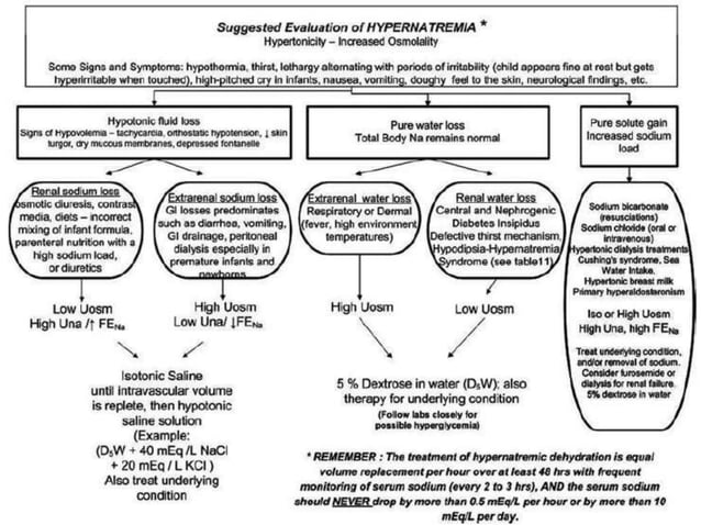 Hypernatremia | PPTX | Blood Disorders | Diseases and Conditions