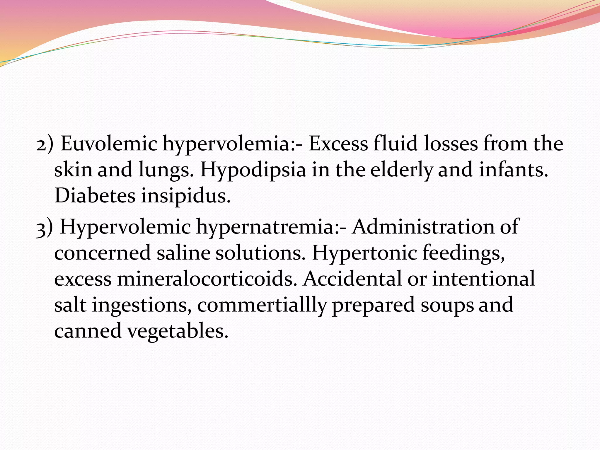 Hypernatremia | PPTX