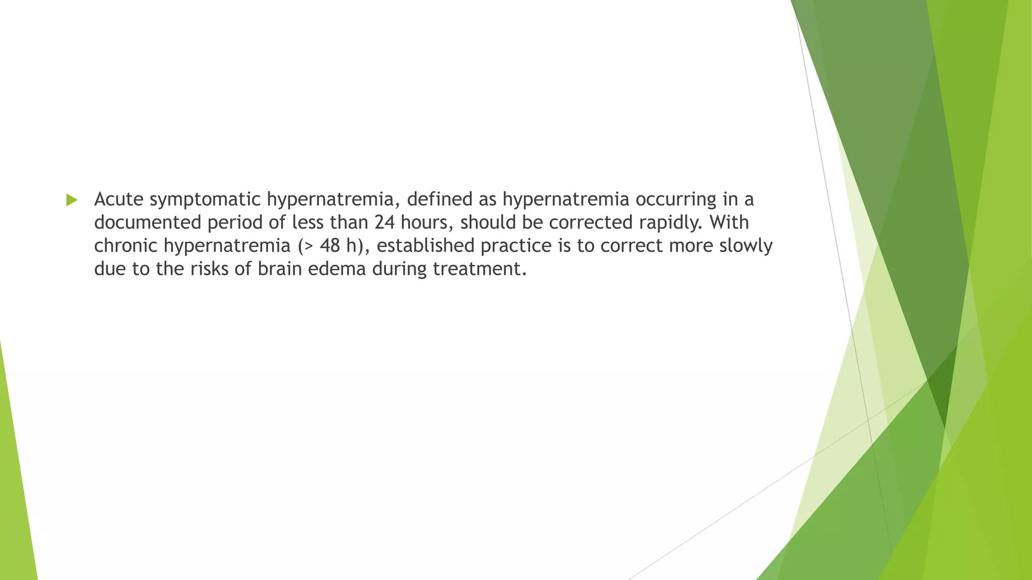 Hypernatremia | PPT
