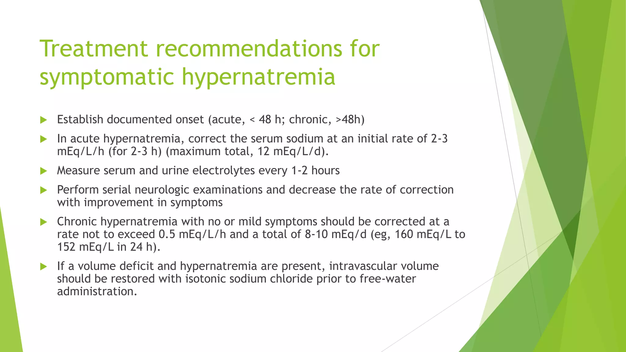 Hypernatremia | PPTX