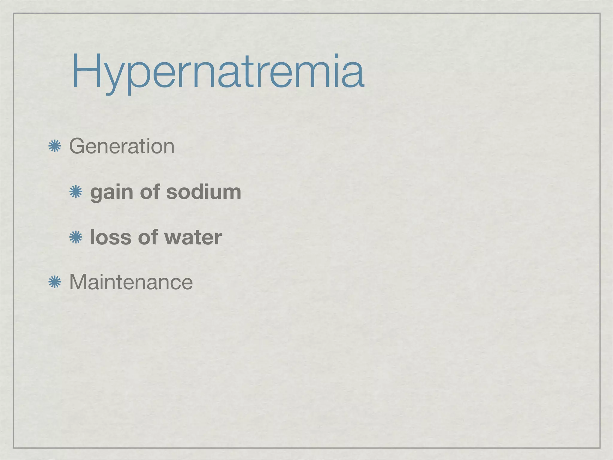 Hypernatremia Hypercalcemia Case Vignette | PPT