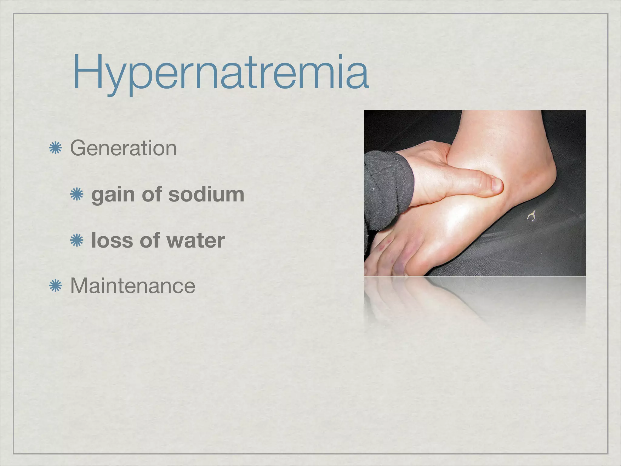 Hypernatremia Hypercalcemia Case Vignette | PPT