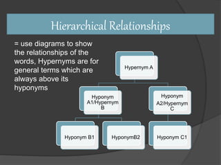 Hypernyms ppt. | PPTX
