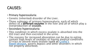 Hyperoxaluria.pptx