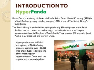 Hyper Panda Dubai- Marketing Strategies | PDF