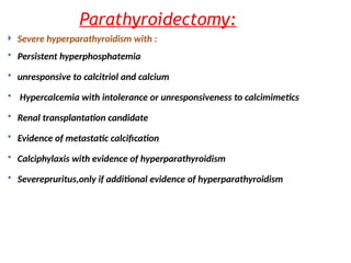 Hyperparathyroidism importance powerpoint | PPTX