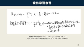 [DL輪読会]Hyper parameter agnostic methods in reinforcement learning | PPT