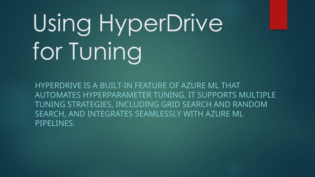 Hyperparameter Tuning in Microsoft Azure Machine Learning.pptx
