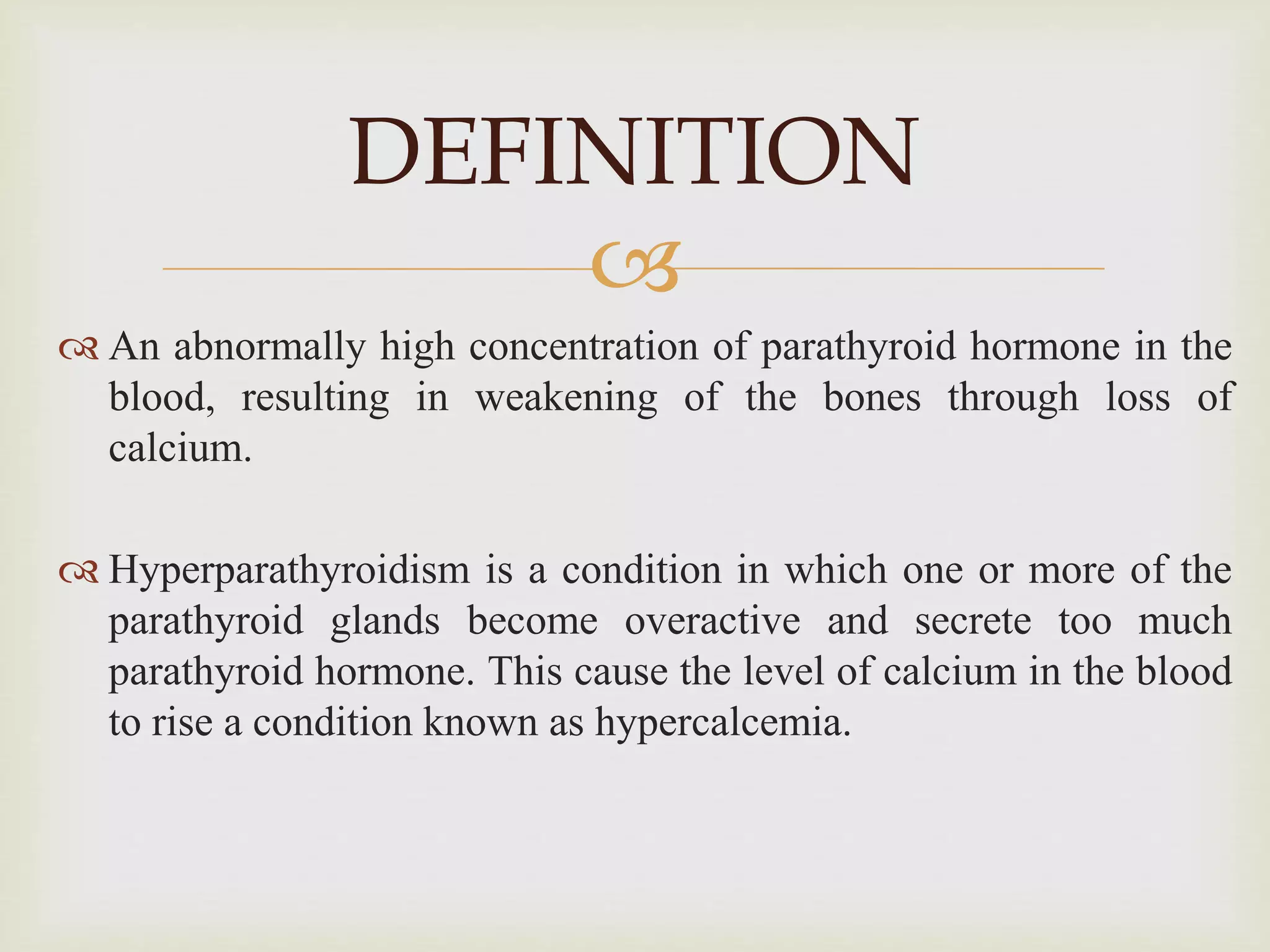 HYPERPARATHROIDISM and hypopera PPT.pptx
