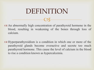 HYPERPARATHROIDISM and hypopera PPT.pptx