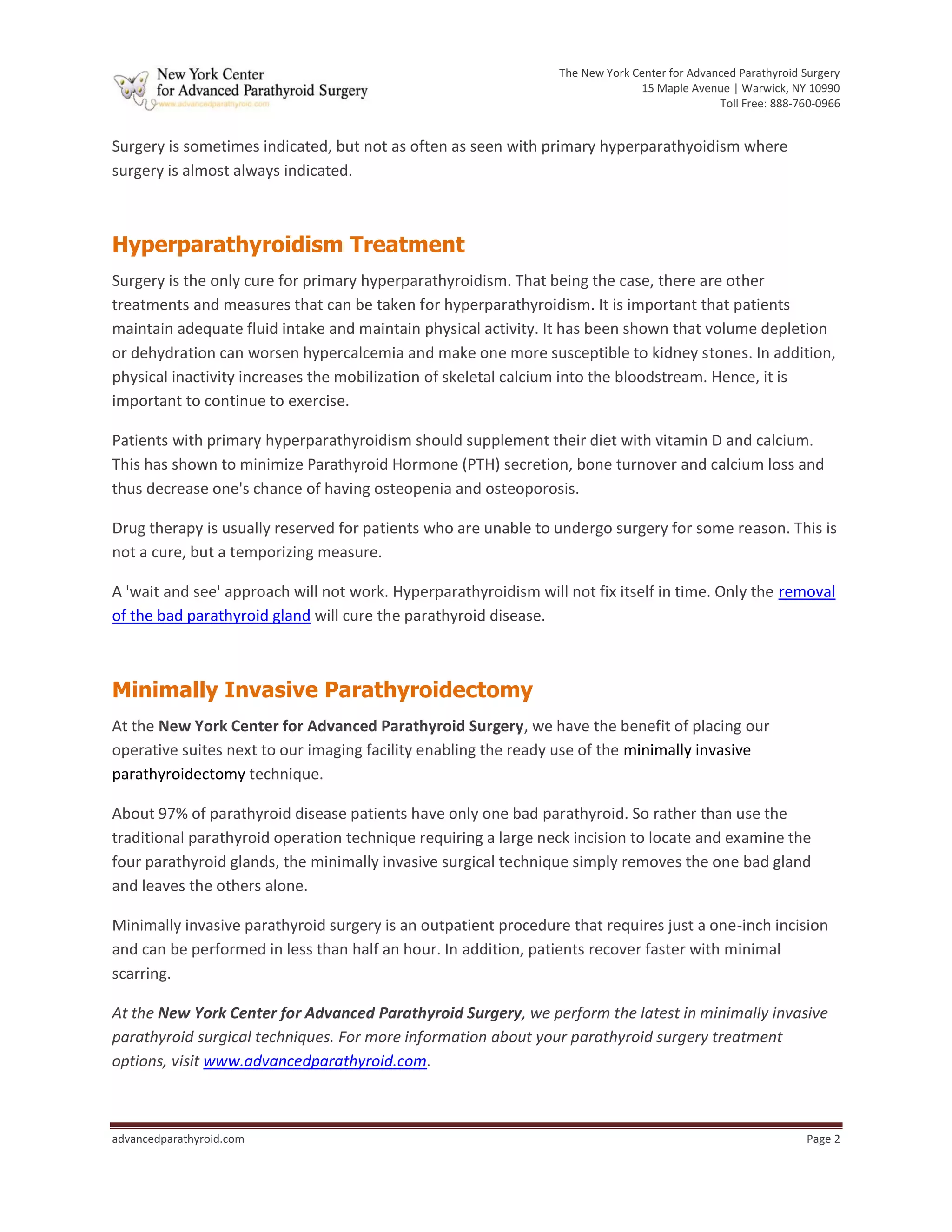 Hyperparathyroidism | PDF