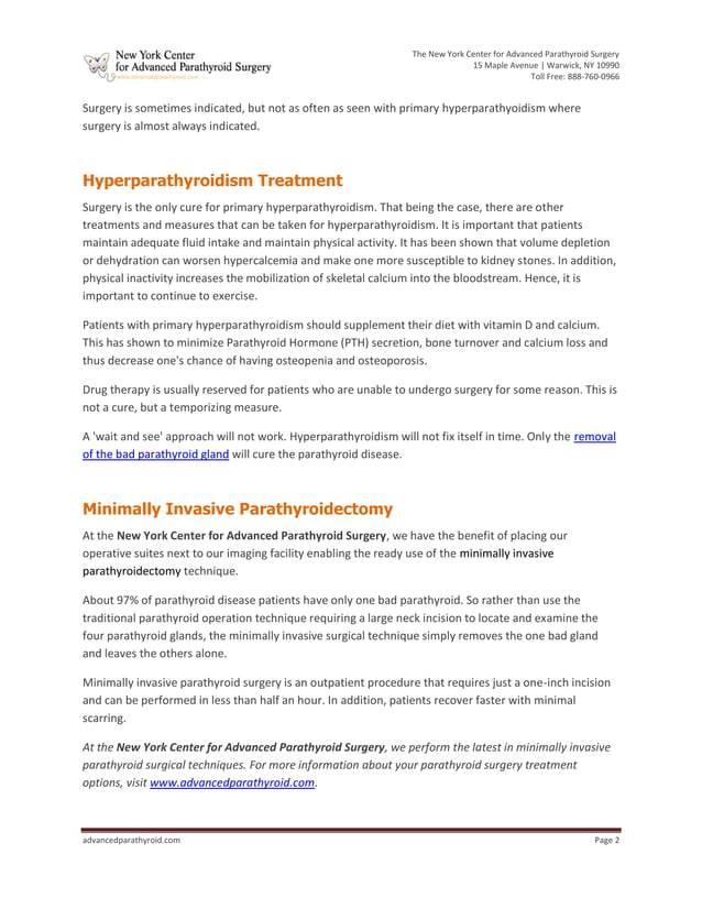 Hyperparathyroidism | PDF