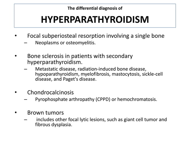 Hyperparathyroidism | PPTX