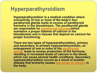 Hyperparathyroidism | PPTX